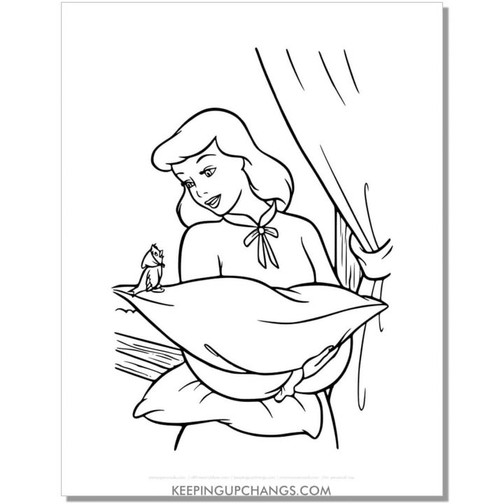 75+ Free Cinderella Coloring Pages, Sheets [POPULAR Printables!]