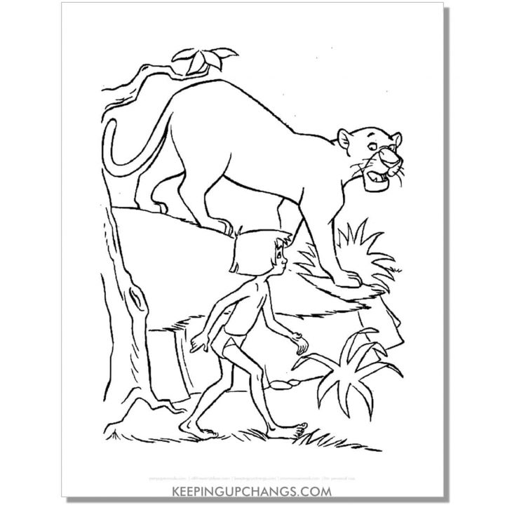 29+ Free Jungle Book Coloring Pages, Sheets [POPULAR Printables!]