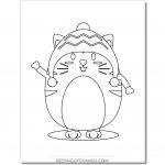 49+ Free Christmas Animal Coloring Pages, Sheets [TOP Printables!]