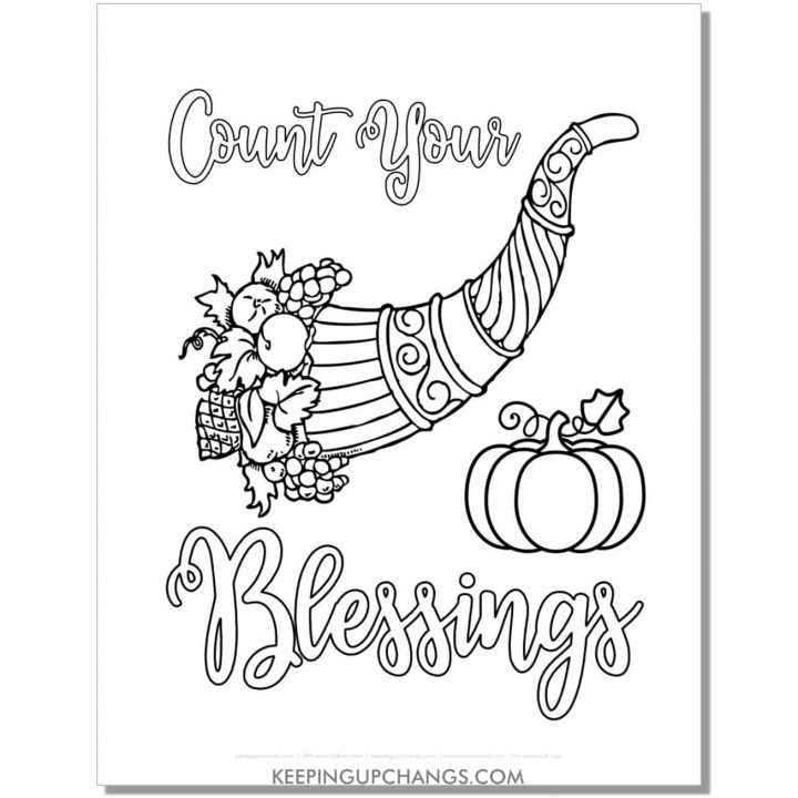 21+ Free Thanksgiving Coloring Pages, Sheets [MOST POPULAR Printables!]