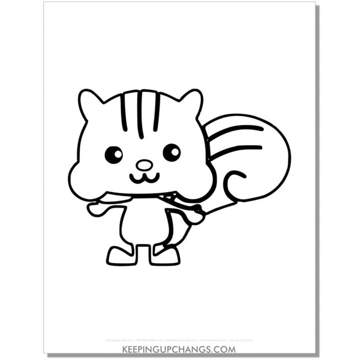 21+ Free Squirrel Coloring Pages, Sheets [MOST POPULAR Printables!]
