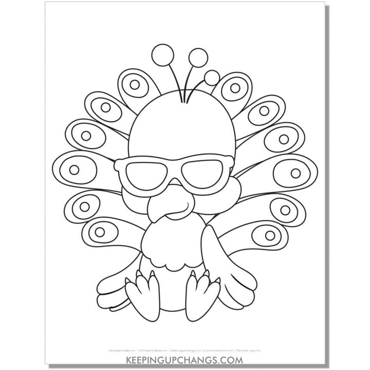 24+ Free Peacock Coloring Pages, Sheets [POPULAR Printables!]
