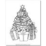 35+ Free Christmas Tree Coloring Pages, Sheets [POPULAR Printables!]