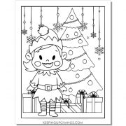 49+ Free Elf Coloring Pages, Sheets [MOST POPULAR Printables!]