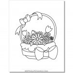 29+ Free Easter Basket Coloring Pages, Sheets [POPULAR Printables!]