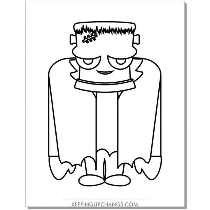 13+ Free Frankenstein Coloring Pages, Sheets [POPULAR Printables!]