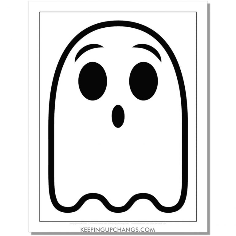 49+ Free Ghost Coloring Pages, Sheets [MOST POPULAR Printables!]