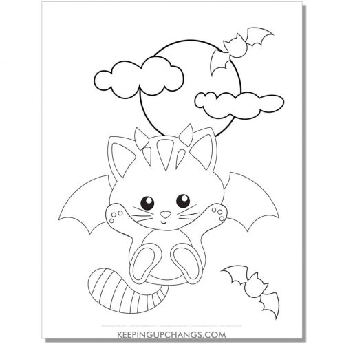 47+ Free Halloween Cat Coloring Pages, Sheets [POPULAR Printables!]