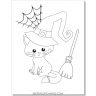 47+ Free Halloween Cat Coloring Pages, Sheets [POPULAR Printables!]