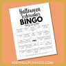 Halloween Human Icebreaker Bingo [FREE Printable!]