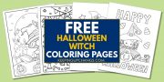 49+ Free Witch Coloring Pages, Sheets [MOST POPULAR Printables!]