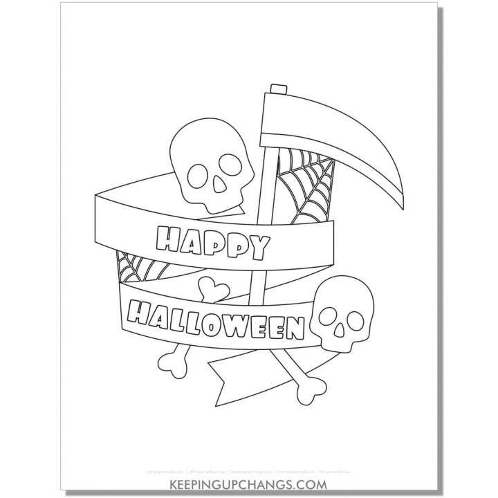 29+ Free Skeleton Coloring Pages, Sheets [MOST POPULAR Printables!]