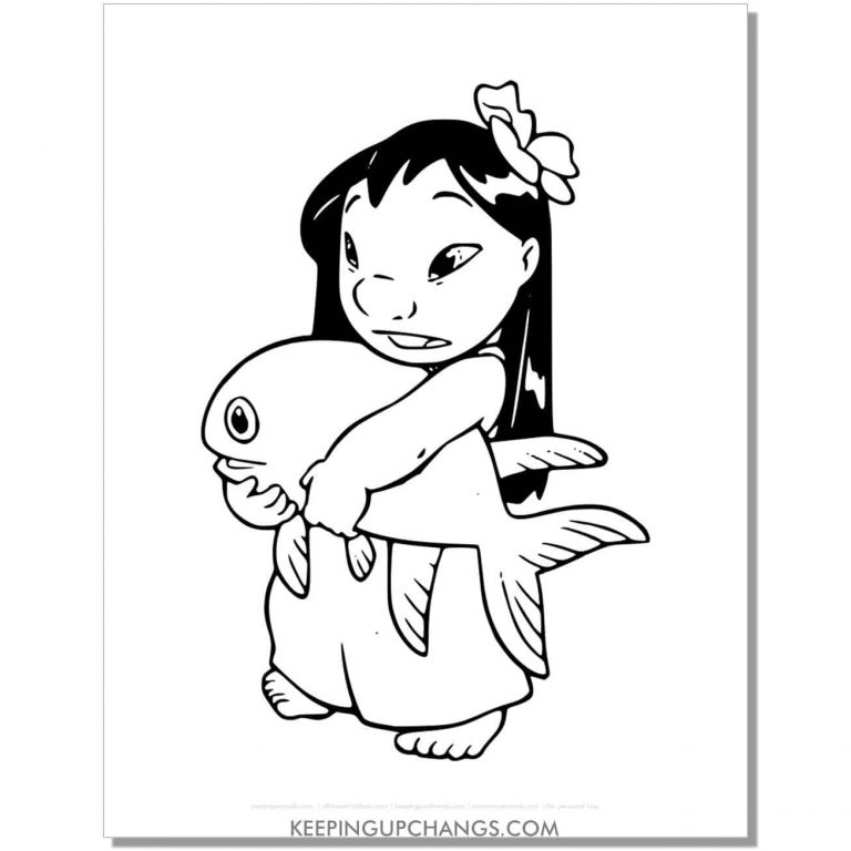 20+ Free Lilo and Stitch Coloring Pages, Sheets [MOST POPULAR Printables!]