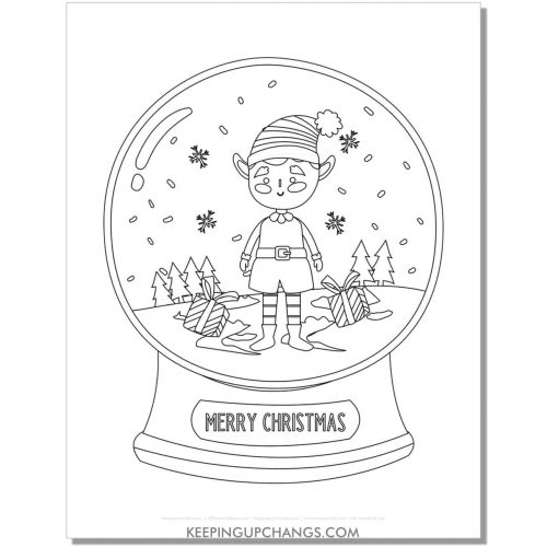 49+ Free Elf Coloring Pages, Sheets [MOST POPULAR Printables!]