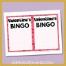 Valentine's Day Bingo Blank Card Templates [FREE Printables!]