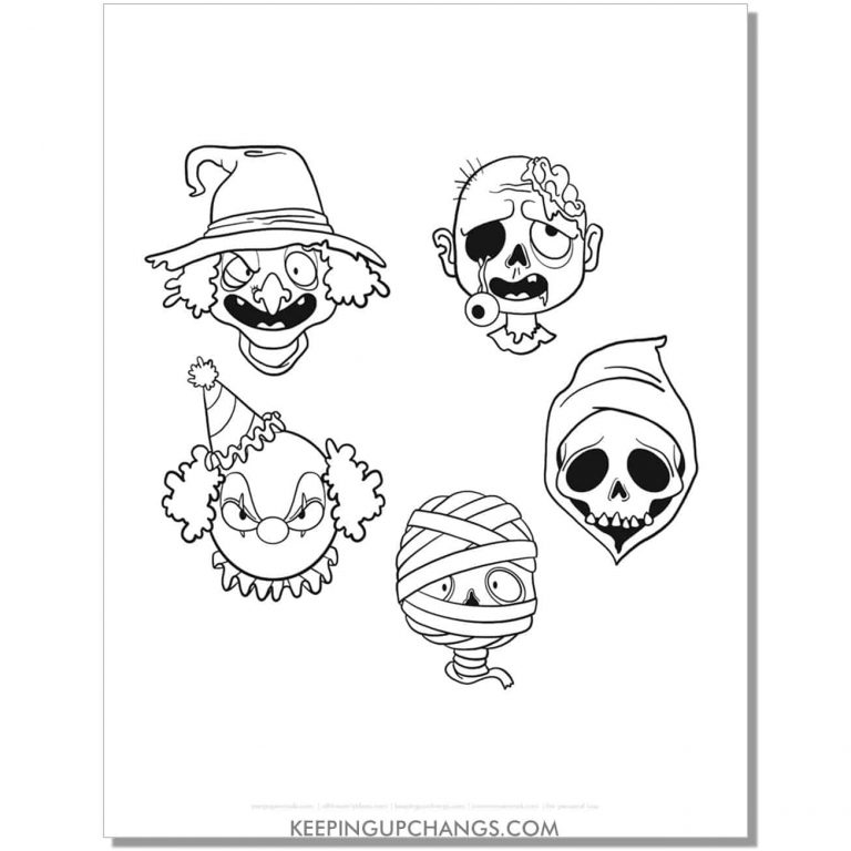 15+ Free Mummy Coloring Pages, Sheets [MOST POPULAR Printables!]