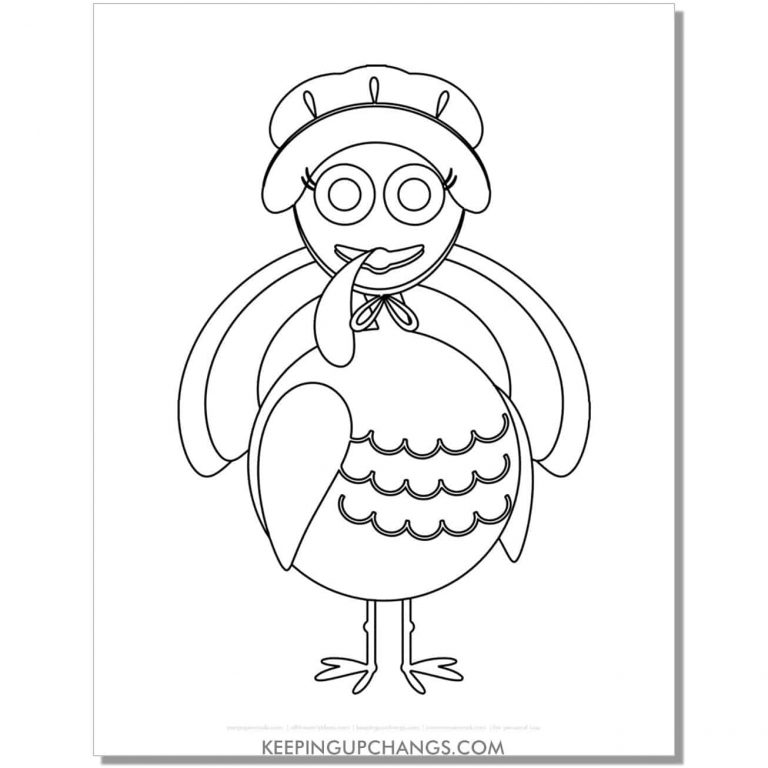 Free Turkey Outlines, Templates, Stencils [MOST POPULAR Printables!]