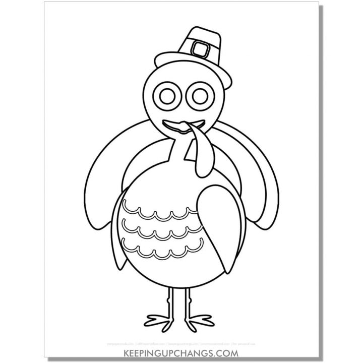 Free Turkey Outlines, Templates, Stencils [MOST POPULAR Printables!]