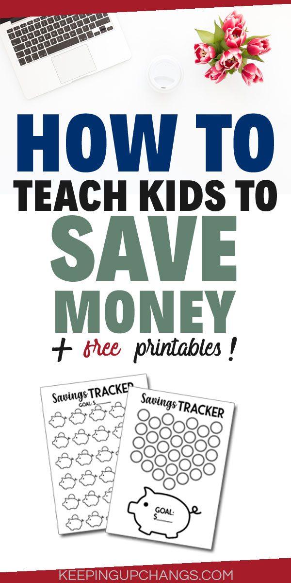 How to Teach Kids about Money [Free Piggy Bank Printable]